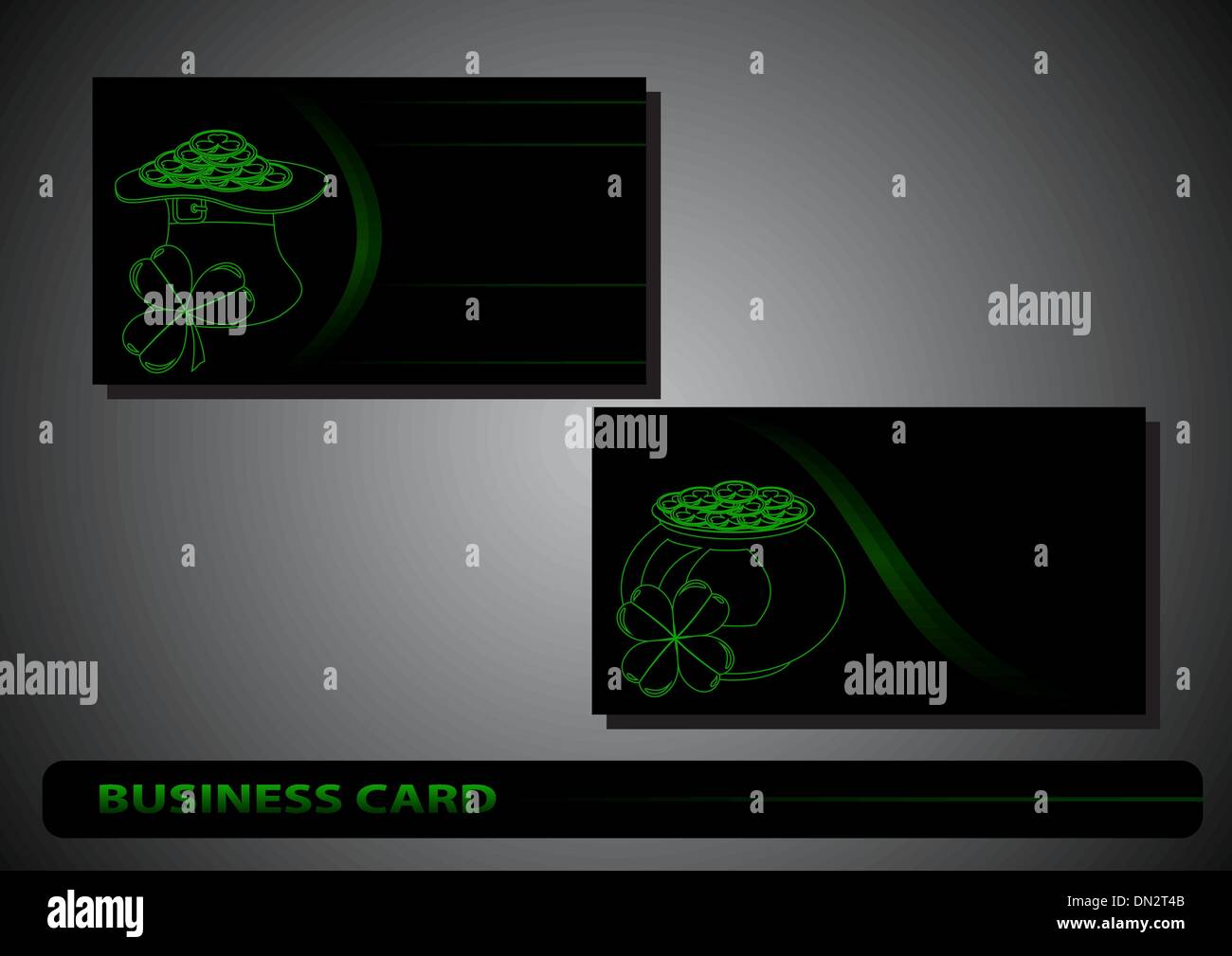 business card St. Patrick's Day Stock Vector Image & Art - Alamy