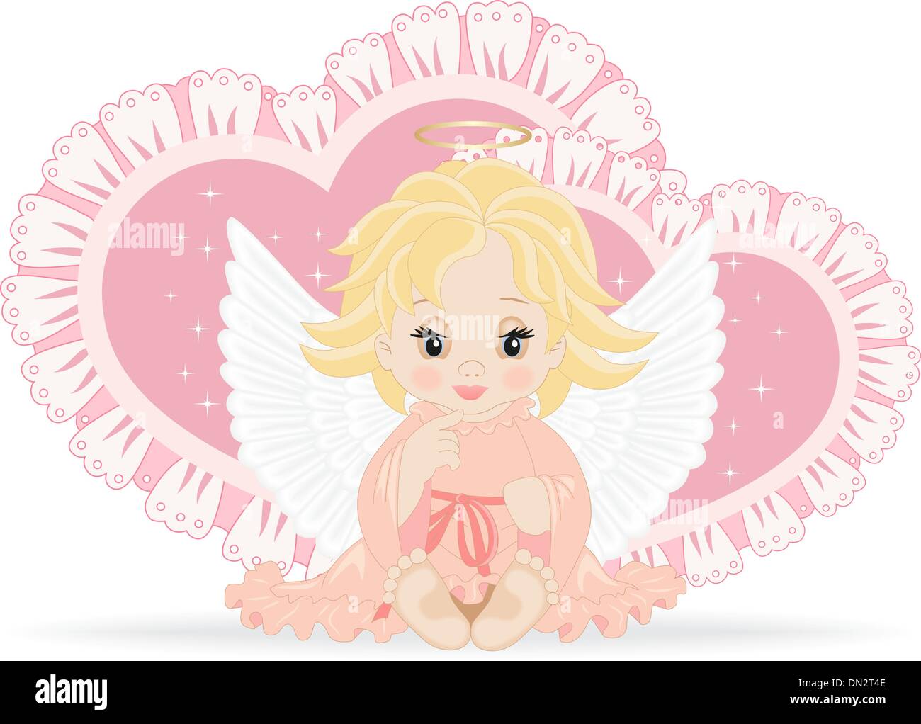 Small angel wings Stock Vector Images - Alamy