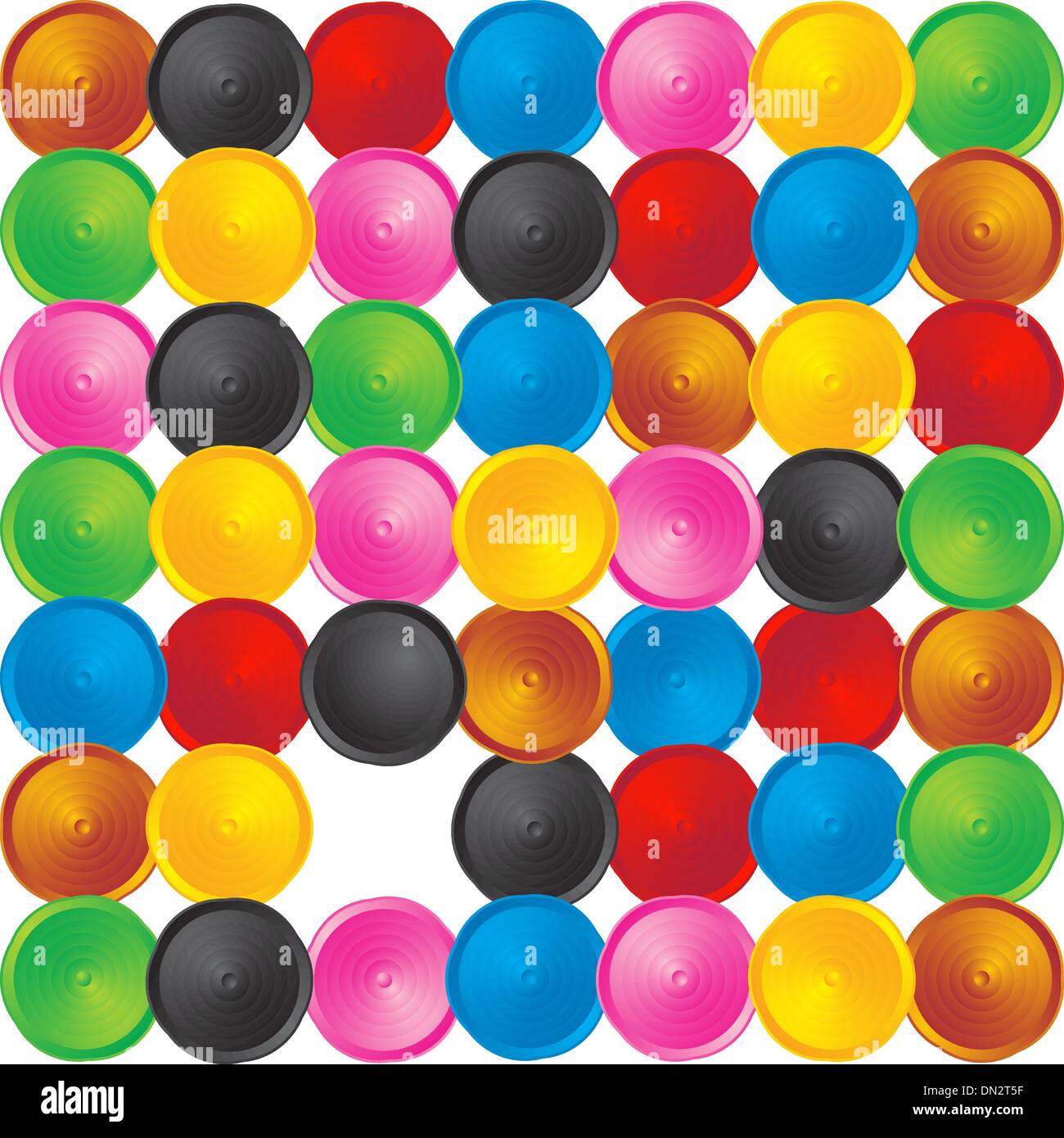 Circle pattern graphic wallpaper Stock Vector Images - Alamy