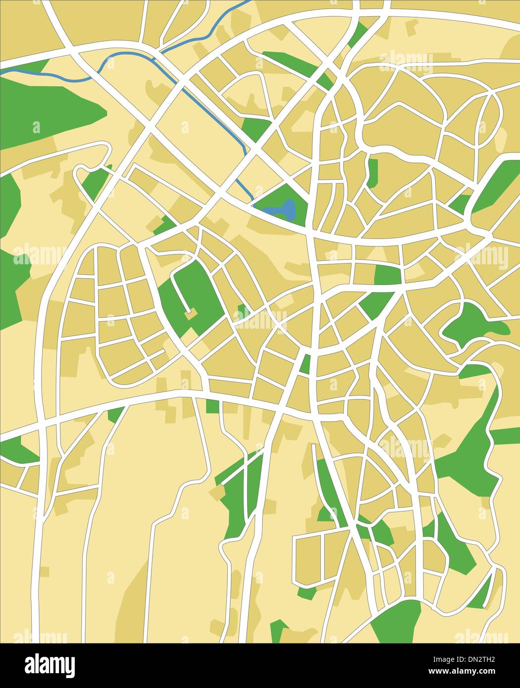 Urban city map ankara hi-res stock photography and images - Alamy
