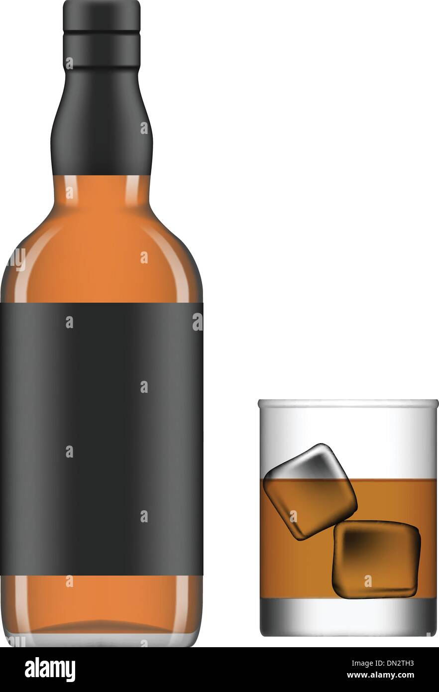 Illustration liquor Stock Vector Images - Alamy