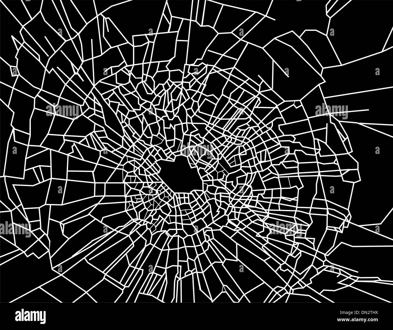 Shattered glass broken window Stock Vector Images - Alamy