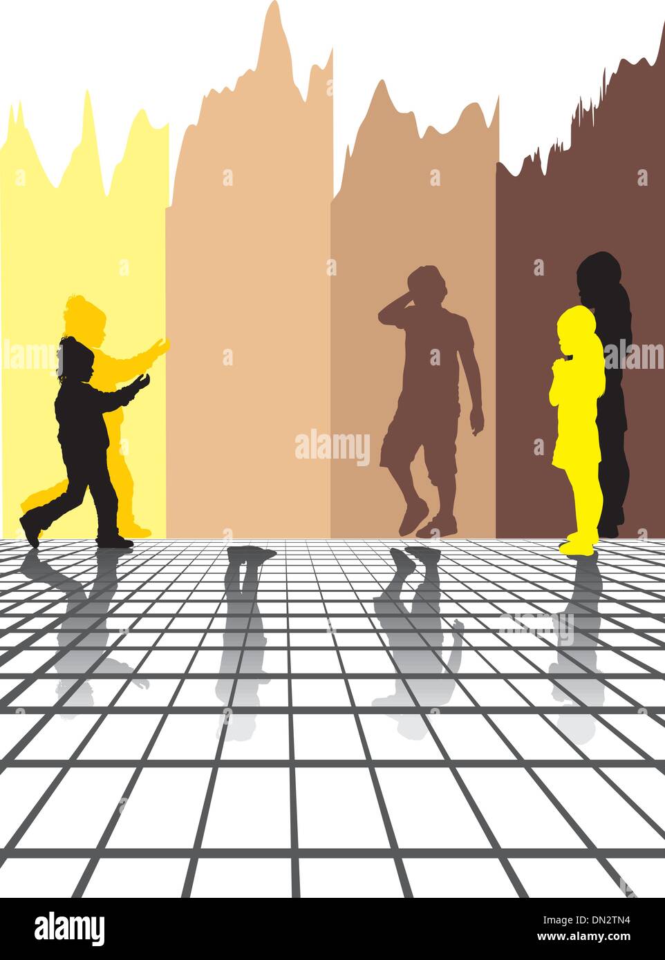 Kids illustration color Stock Vector Images - Alamy