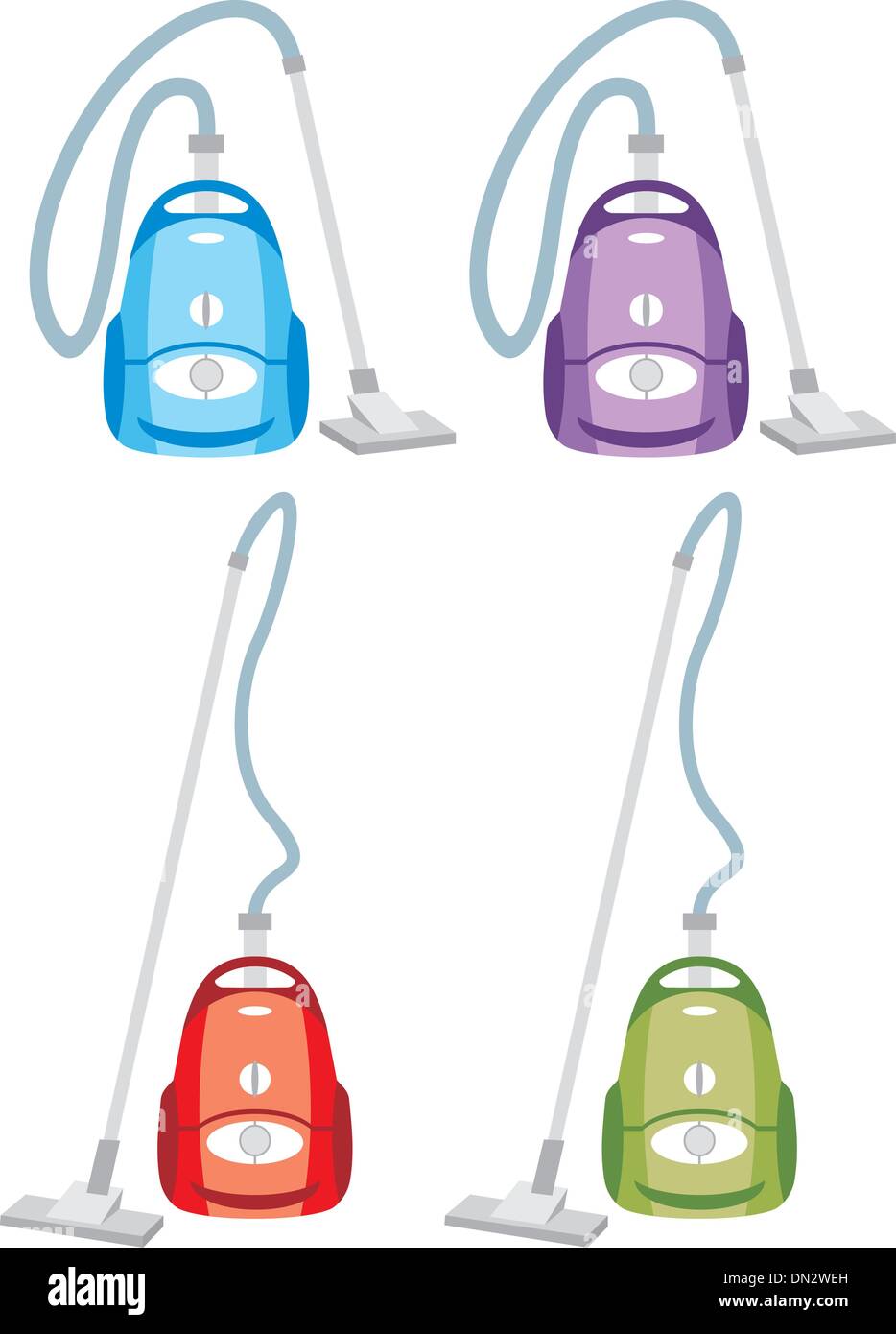Vacuum cleaner vector vectors hi-res stock photography and images - Alamy