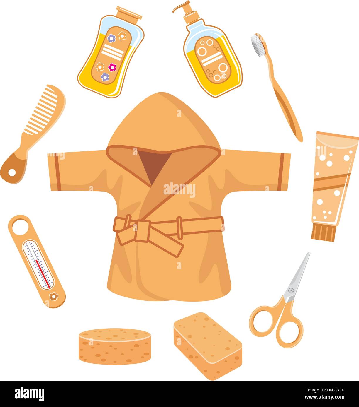 Bathing Stock Vector Images - Alamy