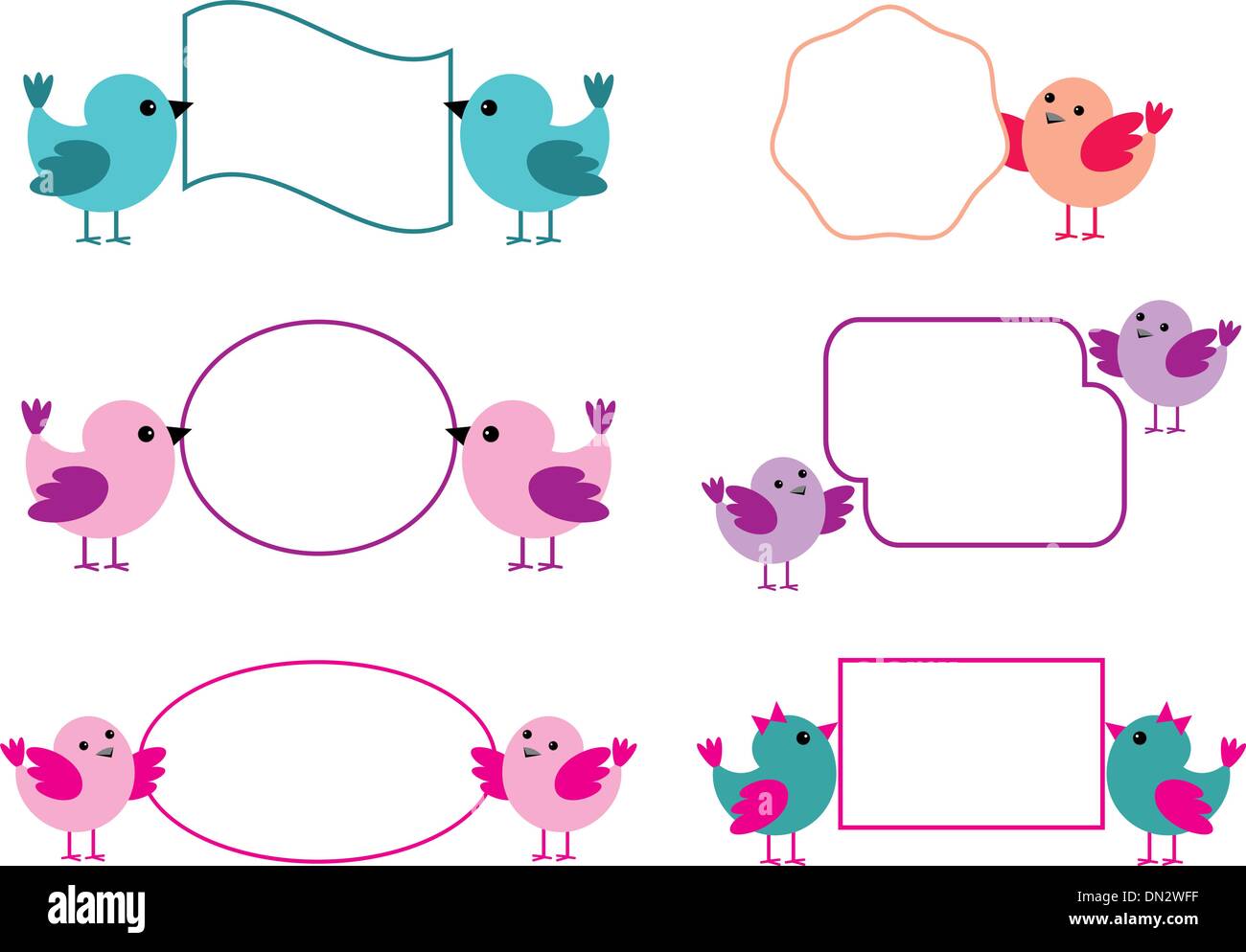 Little paper forms Stock Vector Images - Alamy