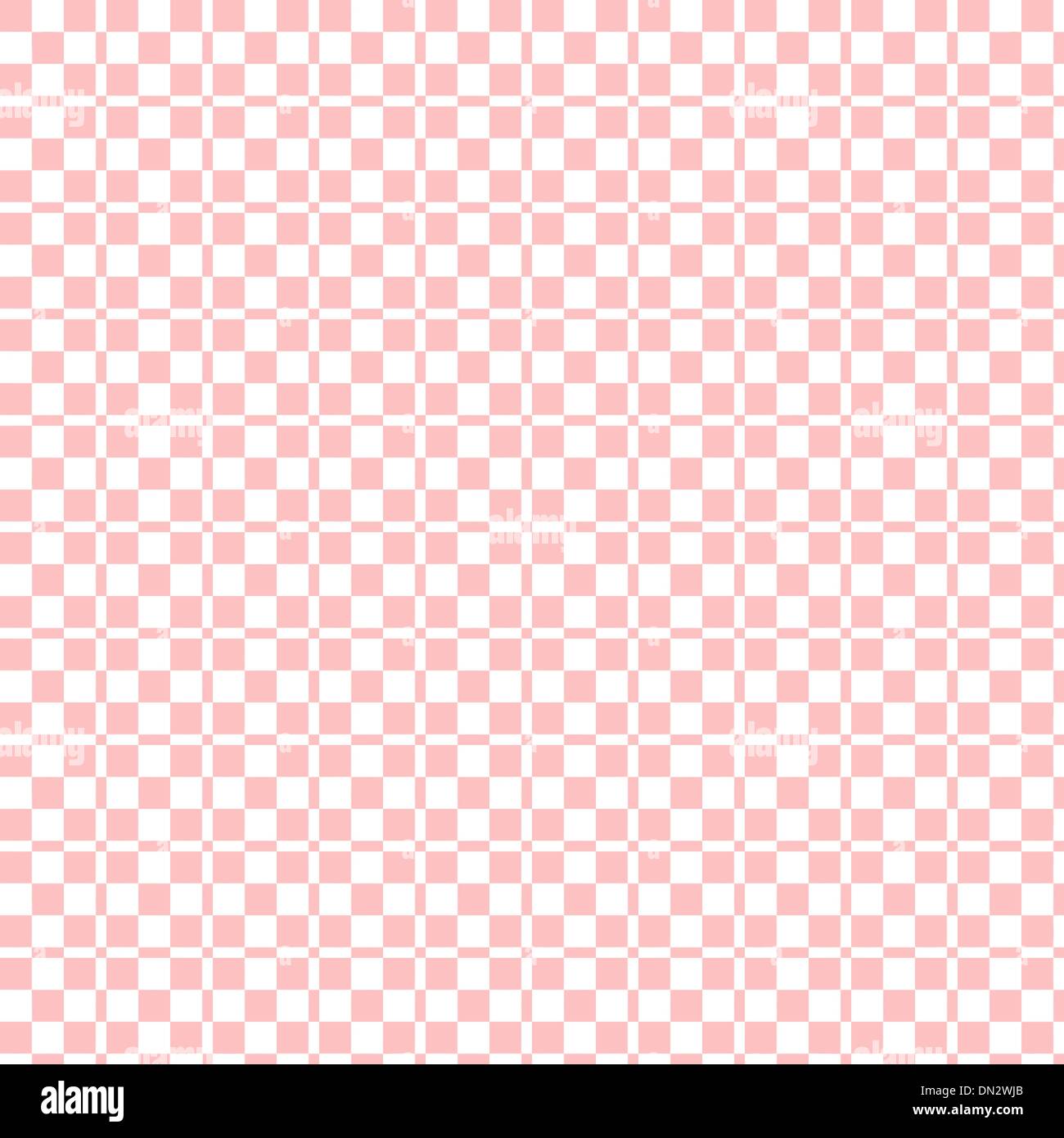 White pink color plaid hi-res stock photography and images - Alamy