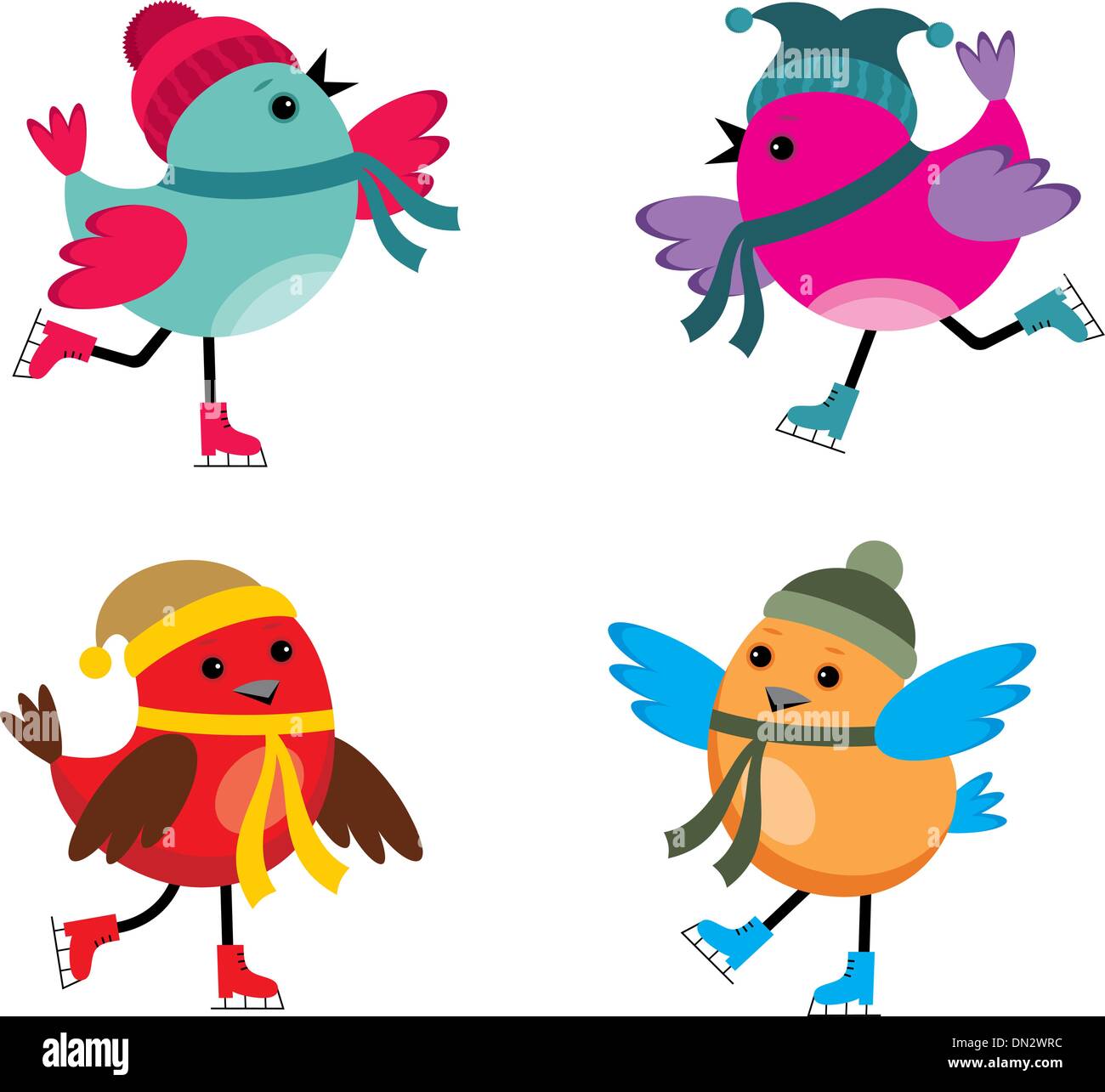 Sport birds Stock Vector Images - Alamy