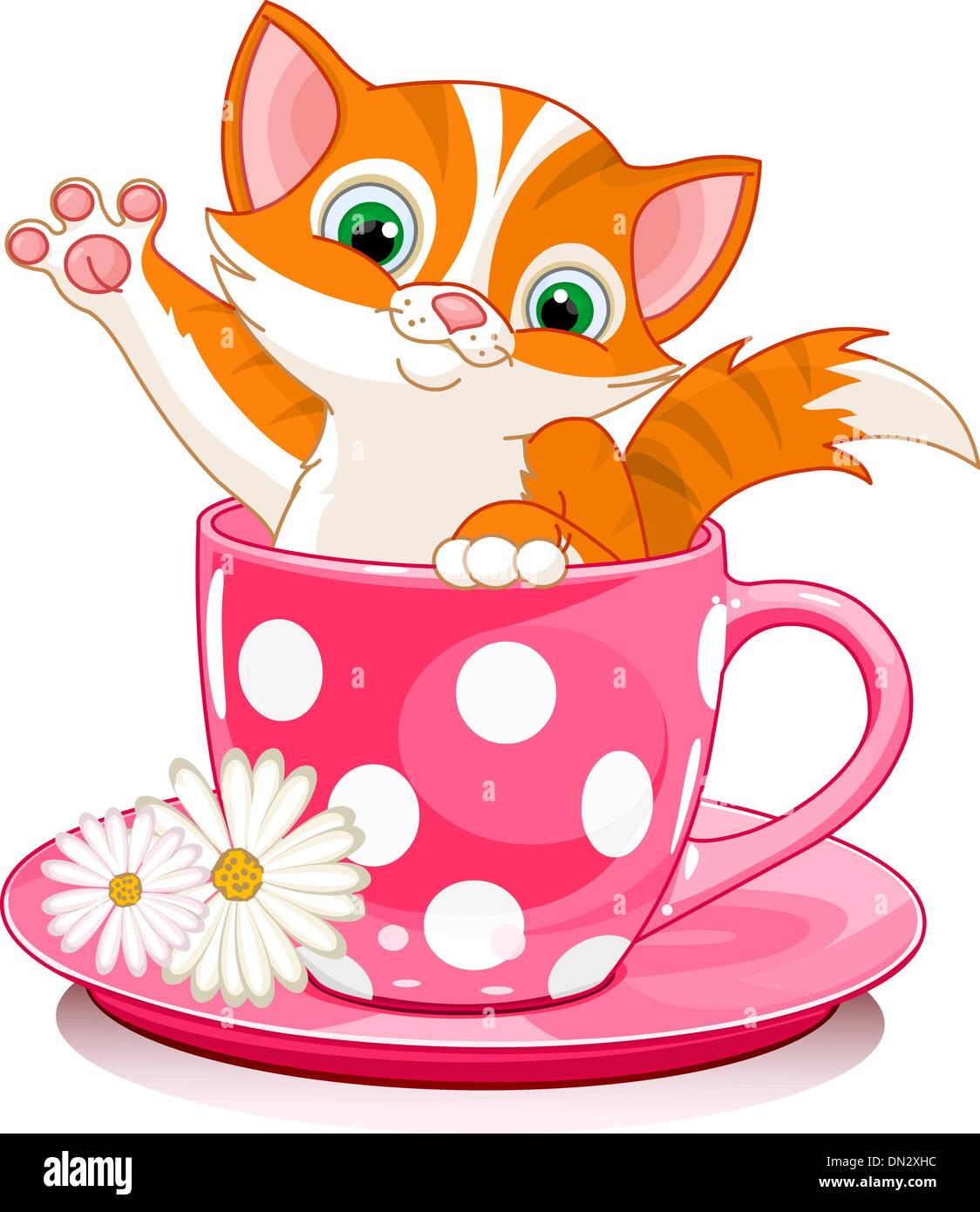 Orange feline Stock Vector Images - Alamy