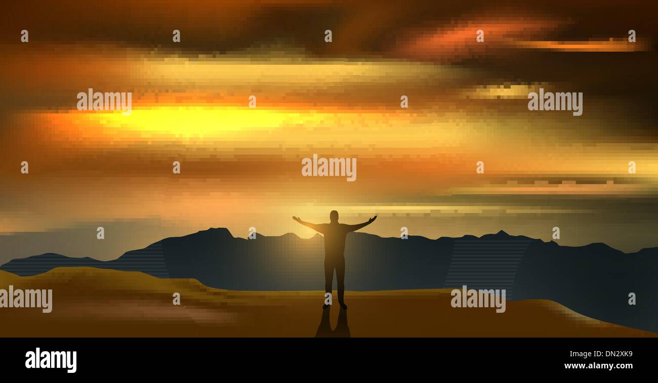 on the top Stock Vector Image & Art - Alamy