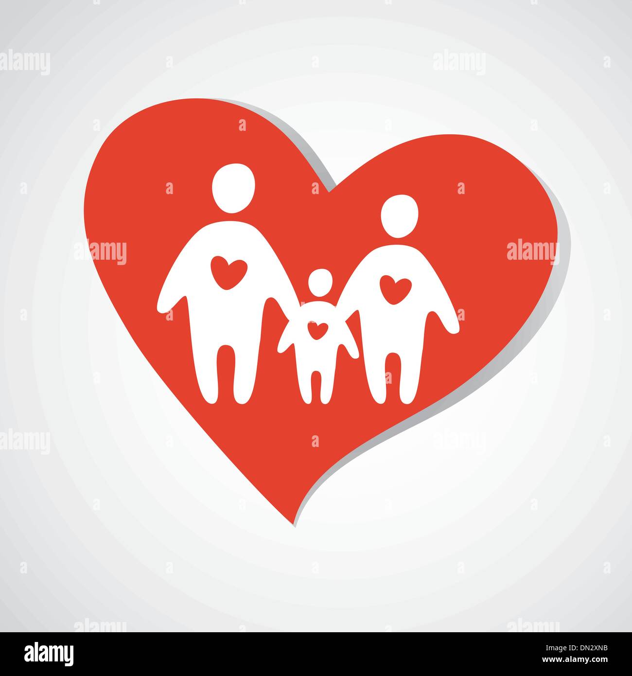 Male only family Stock Vector Images - Alamy