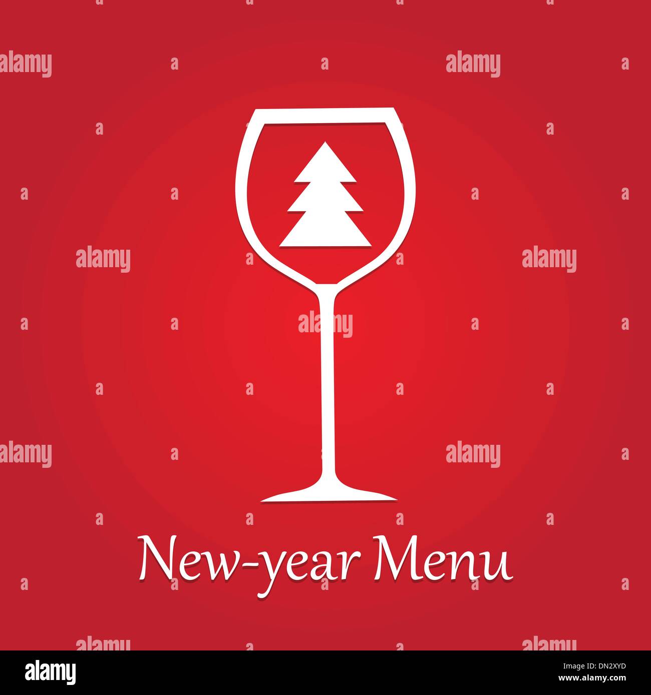 New year food background Stock Vector Images - Alamy