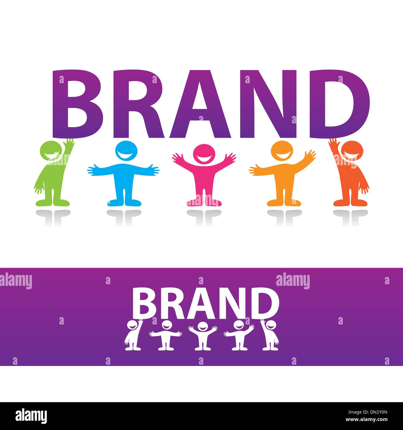 Brand recognition vector vectors hi-res stock photography and images ...