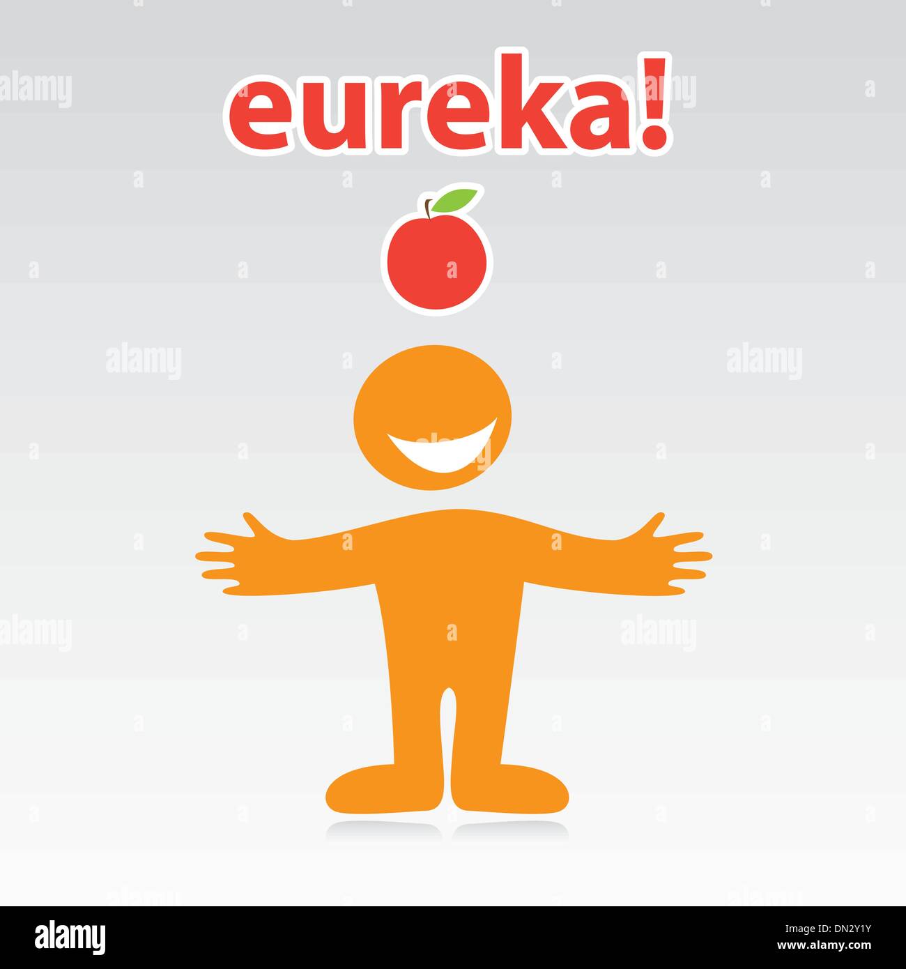 Eureka vector vectors hi-res stock photography and images - Alamy