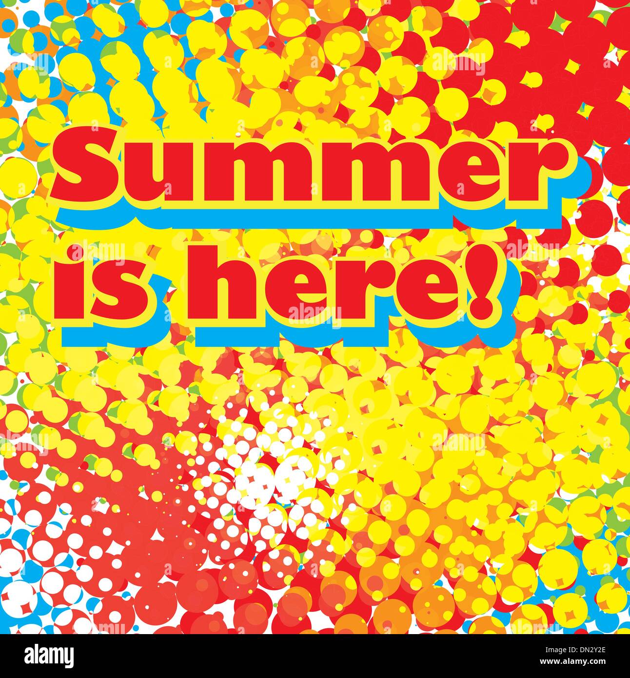 Summer hot spot Stock Vector Images - Alamy
