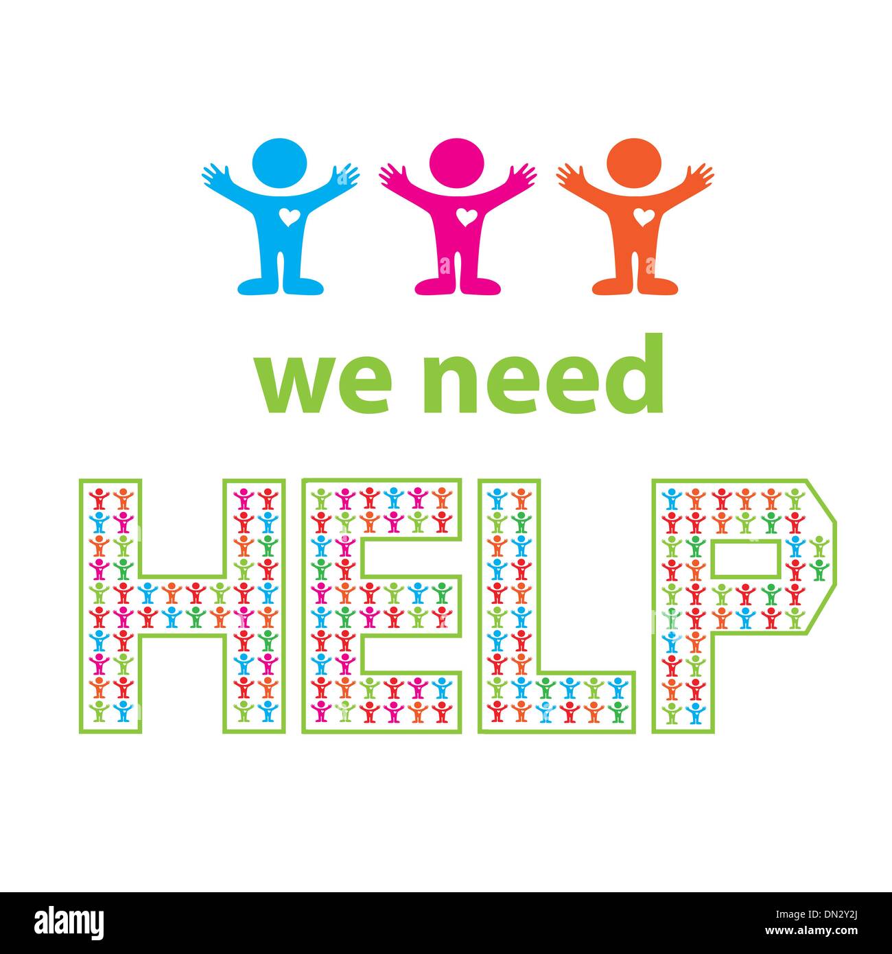 Need! Stock Vector Images - Alamy