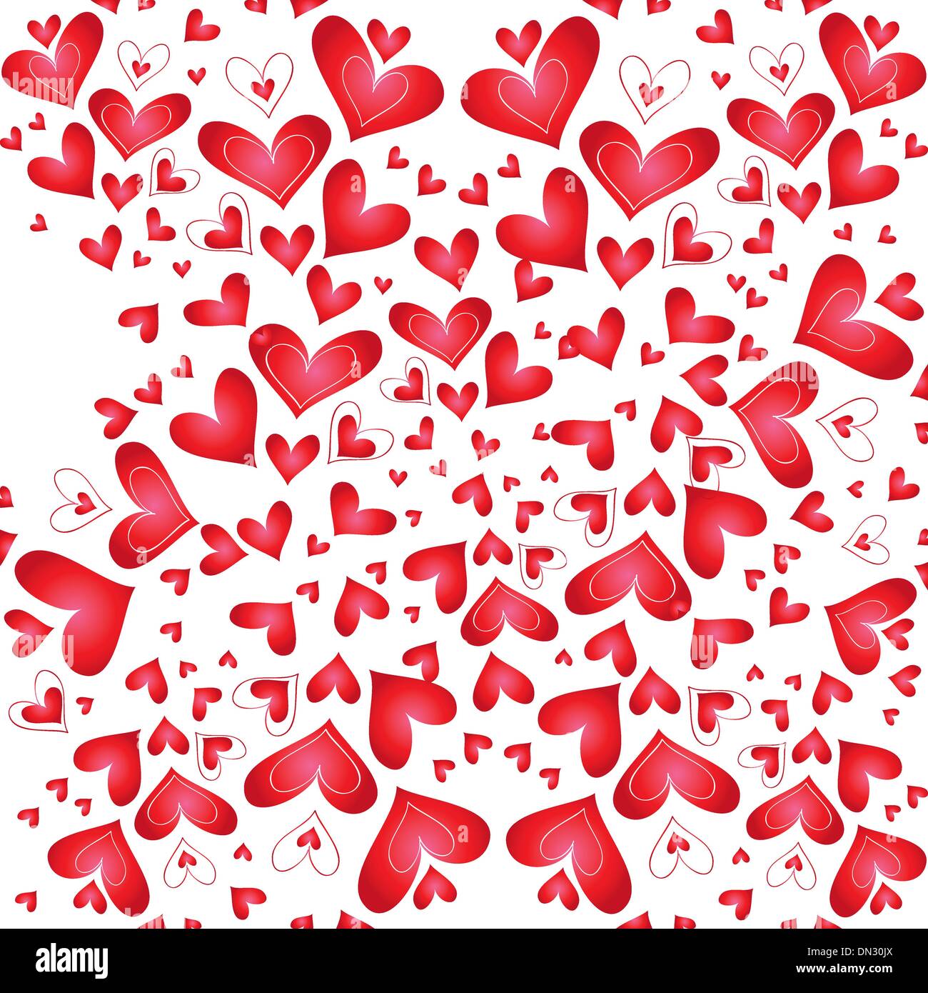 Love heart banner hi-res stock photography and images - Alamy