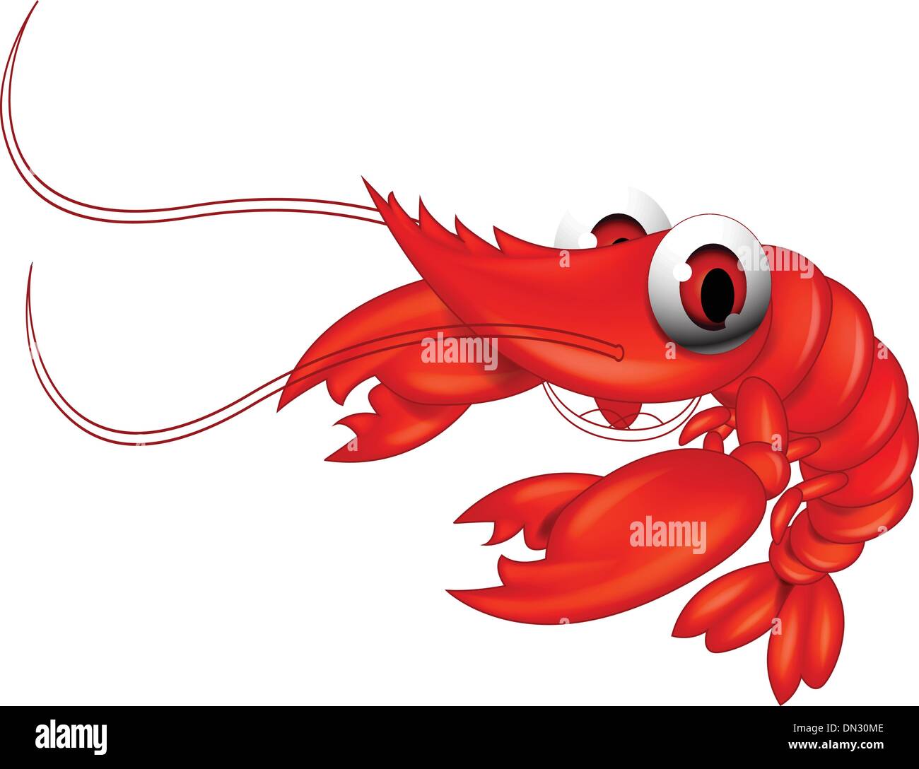 Shrimp underwater Cut Out Stock Images & Pictures - Alamy