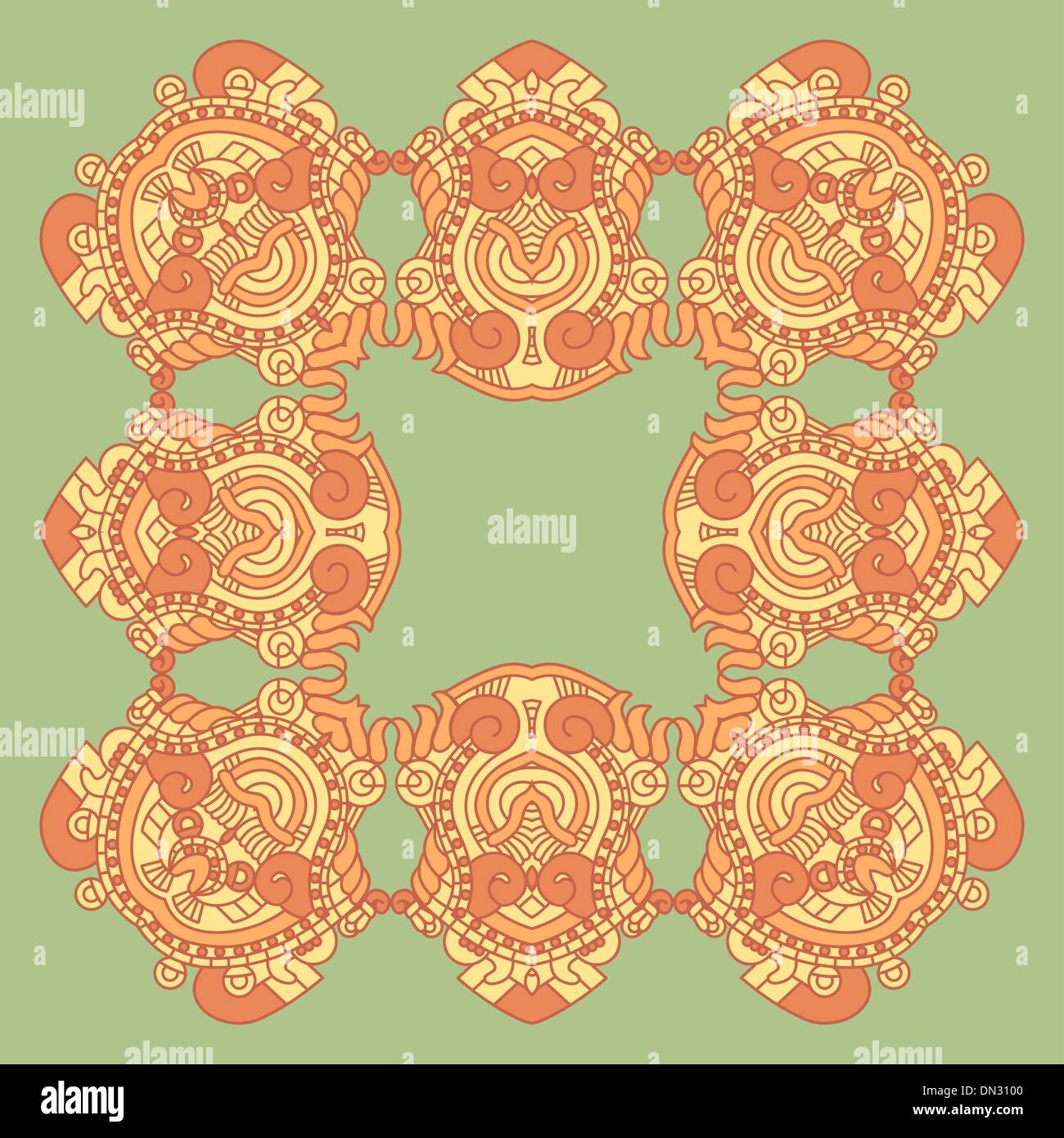 Vector square decorative design element Stock Vector Image & Art - Alamy