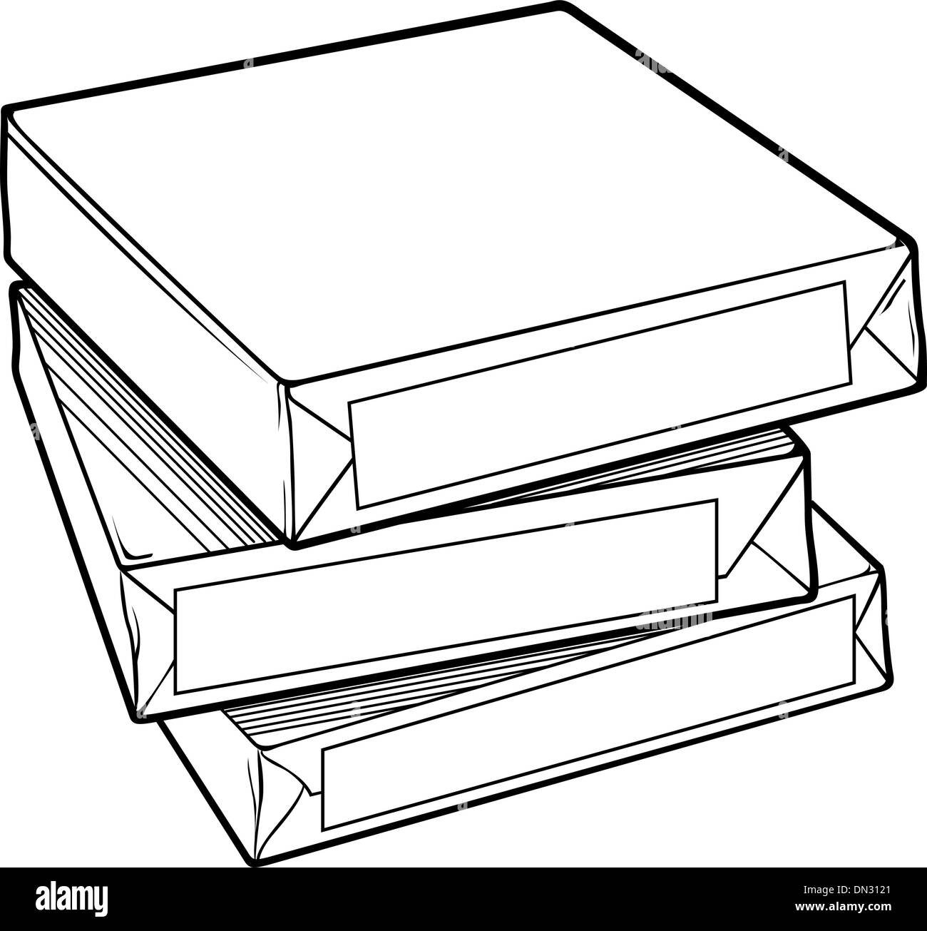 Folded papers Stock Vector Images - Alamy