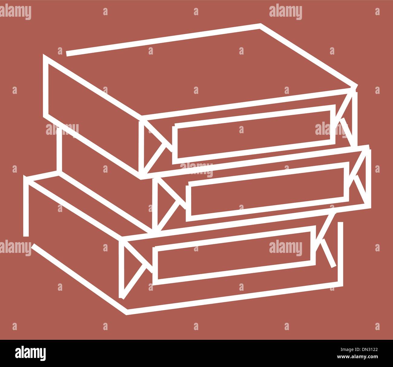 Folded papers Stock Vector Images - Alamy