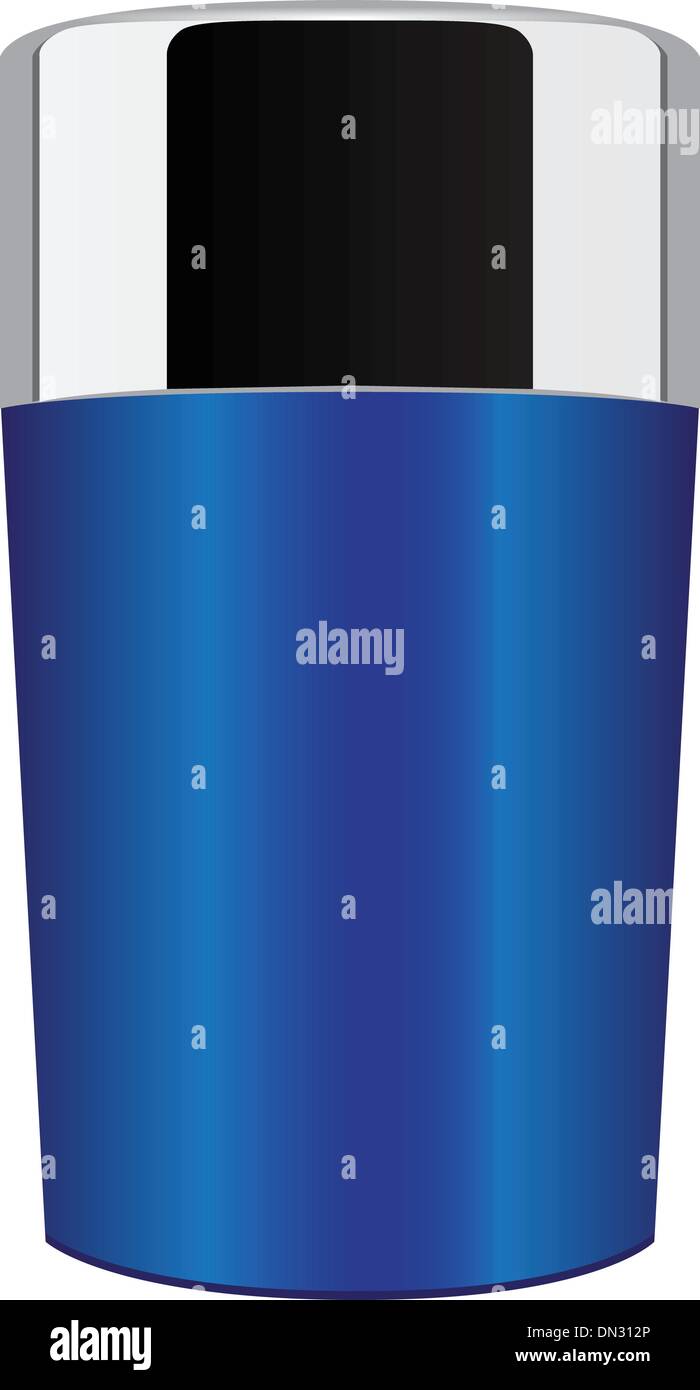 Blue plastic cup Stock Vector Images - Alamy
