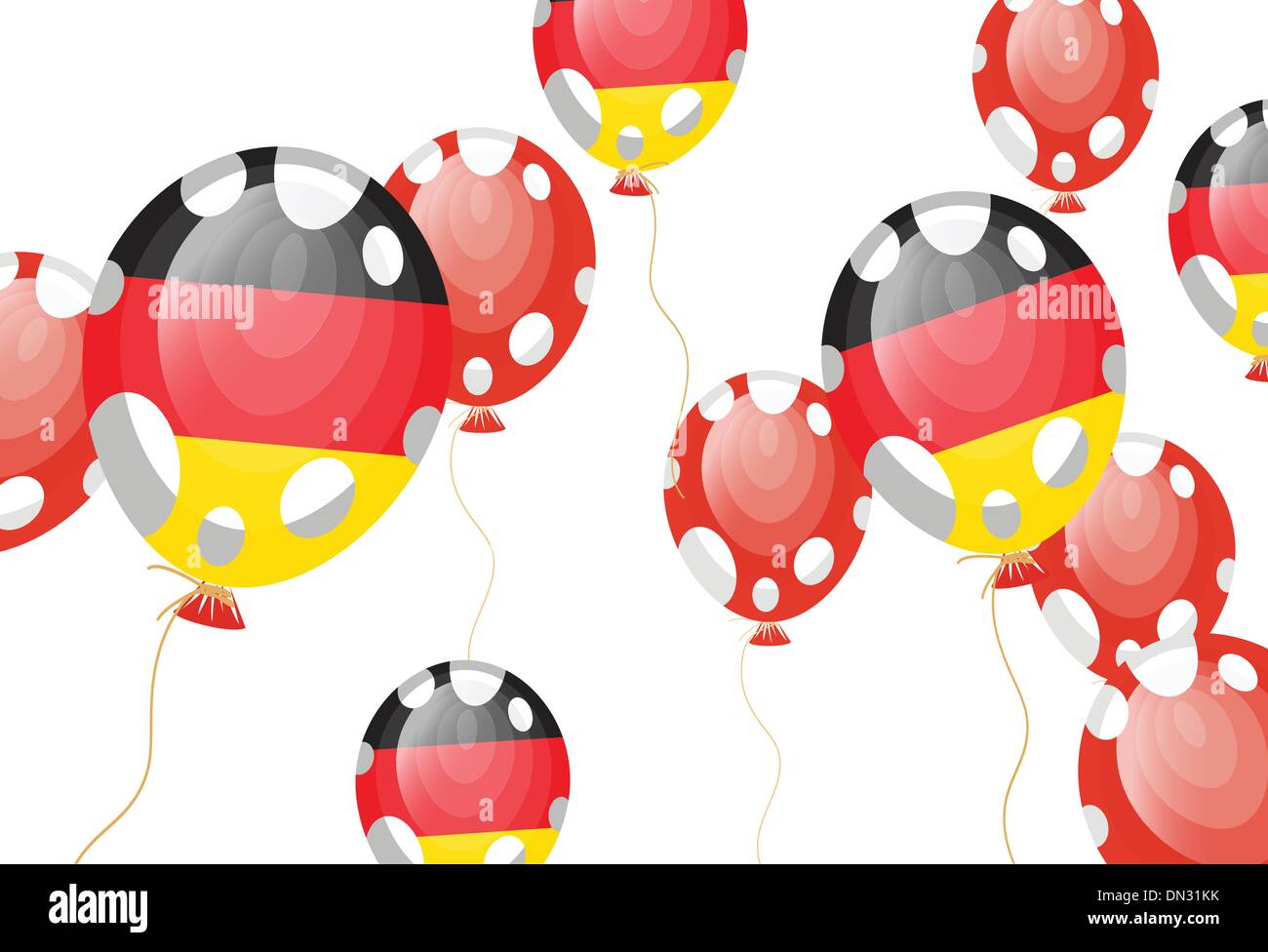 Balloon Of German Flag High Resolution Stock Photography and Images - Alamy
