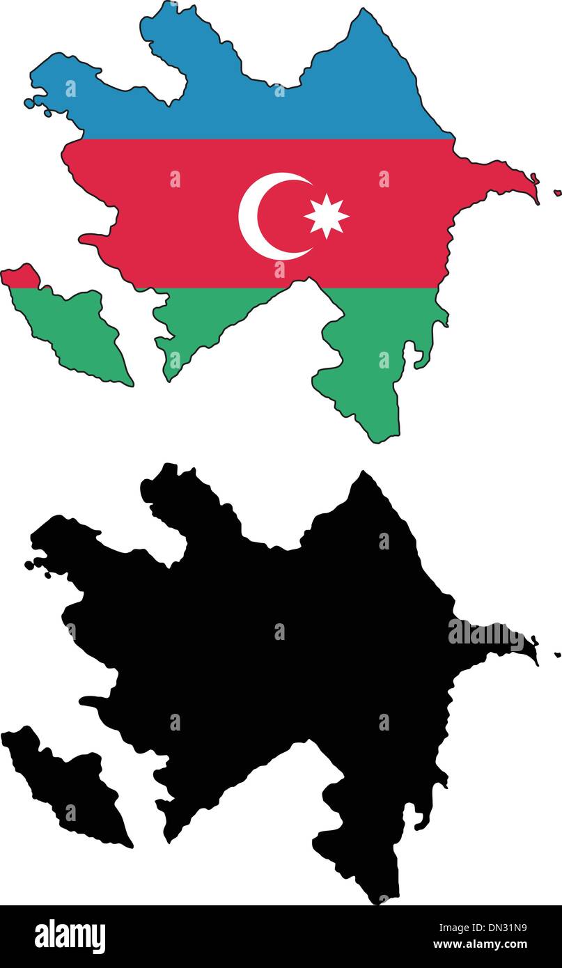 Shape country azerbaijan High Resolution Stock Photography and Images ...