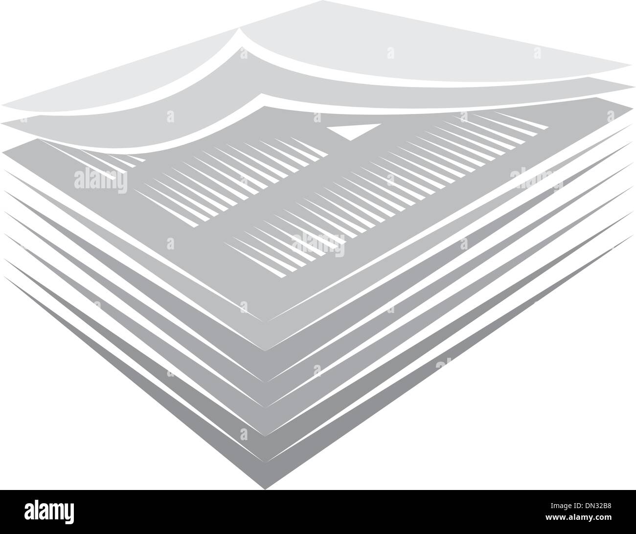 Torn paper edge rectangle hi-res stock photography and images - Alamy