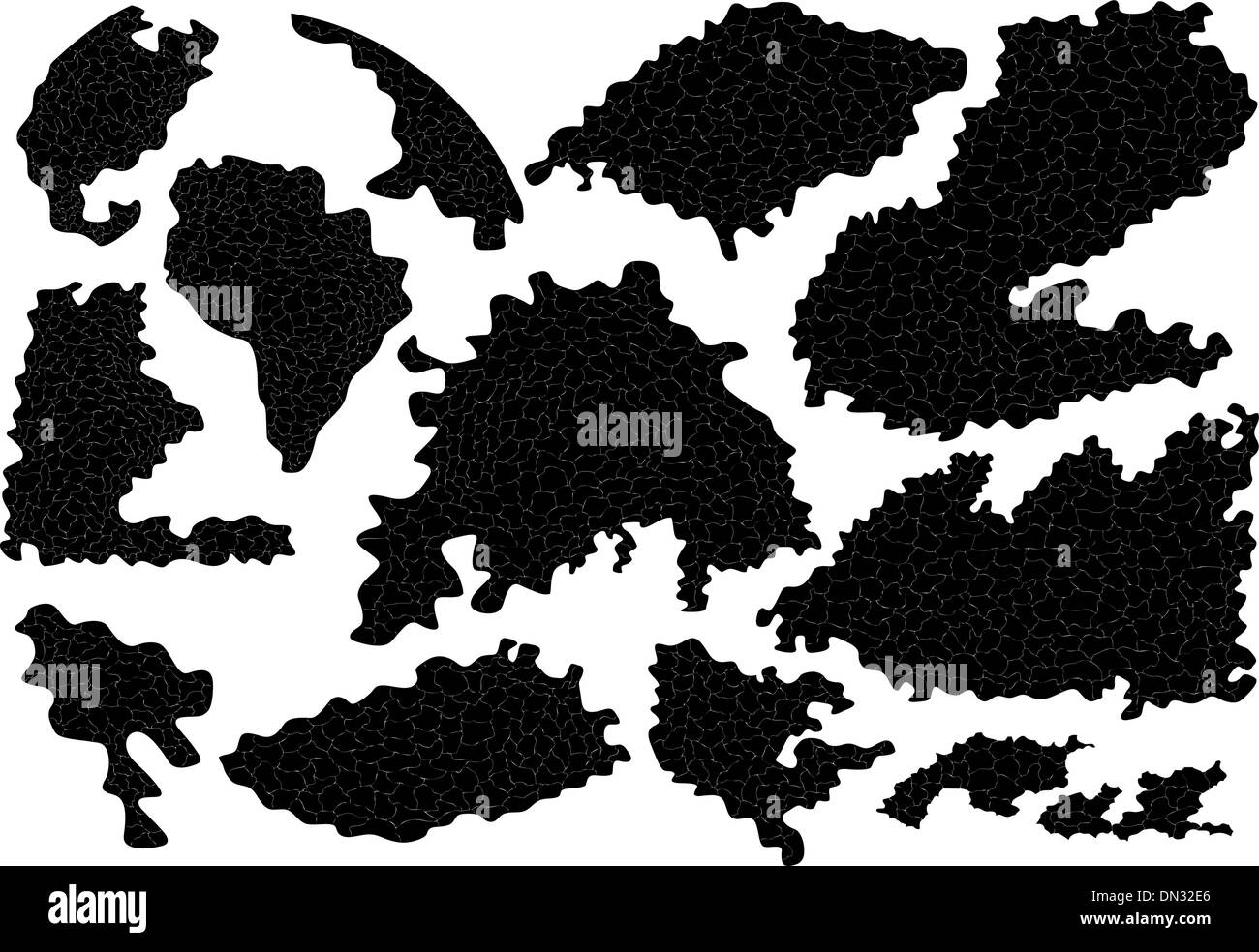 Maps Stock Vector Images - Alamy