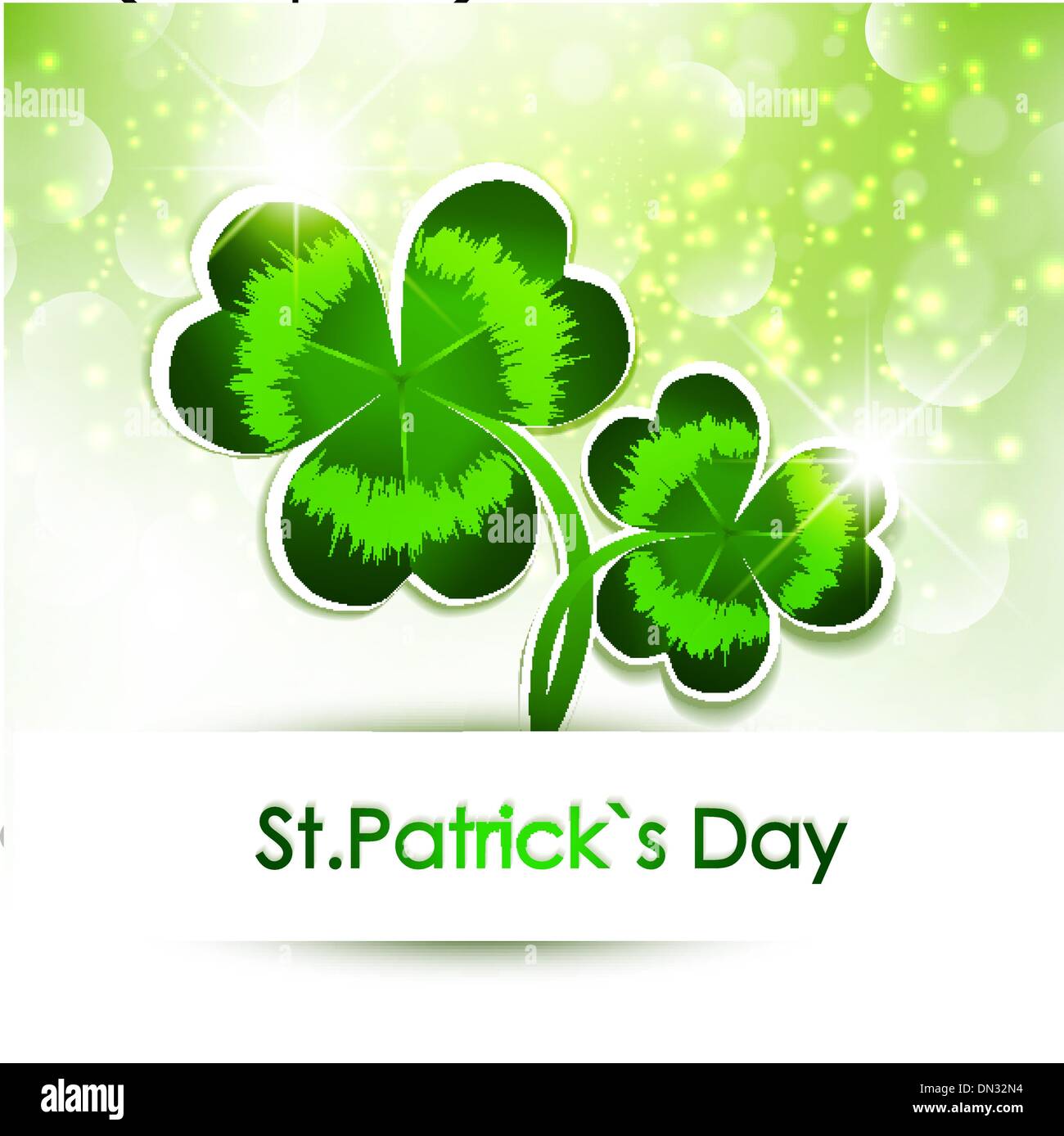 St patrick star Stock Vector Images - Alamy