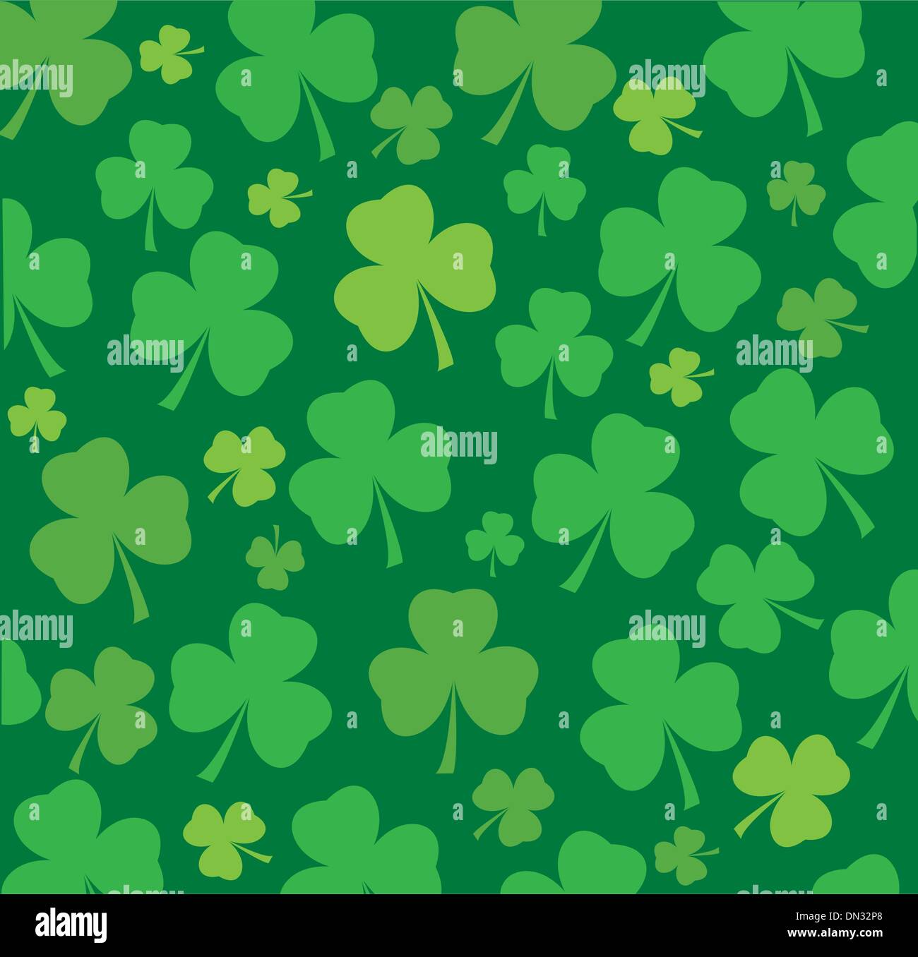 Shamrock background Stock Vector Images - Alamy
