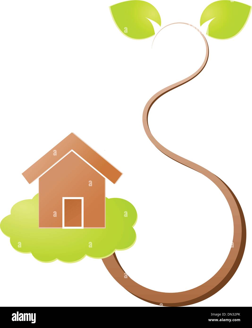 Environment home icon Stock Vector Image & Art - Alamy