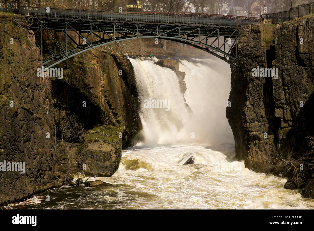 Great Waterfalls of Patterson, NJ,Paterson Great Falls Stock Photo - Alamy