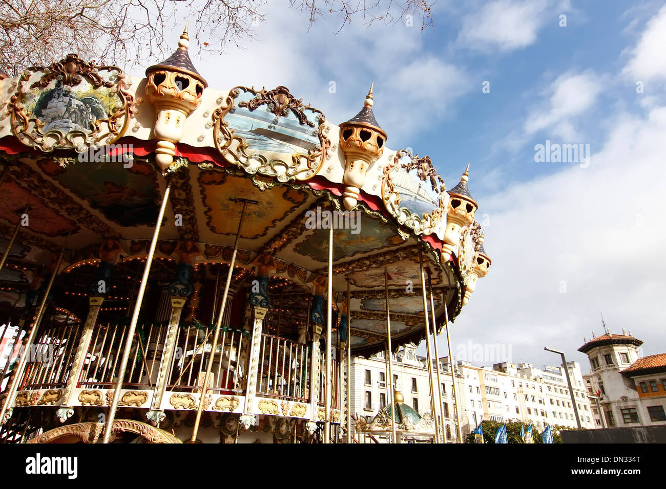 Beautiful carousel hi-res stock photography and images - Alamy