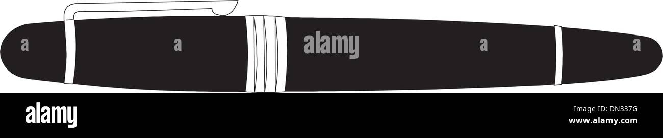 Steel point pen Stock Vector Images - Alamy