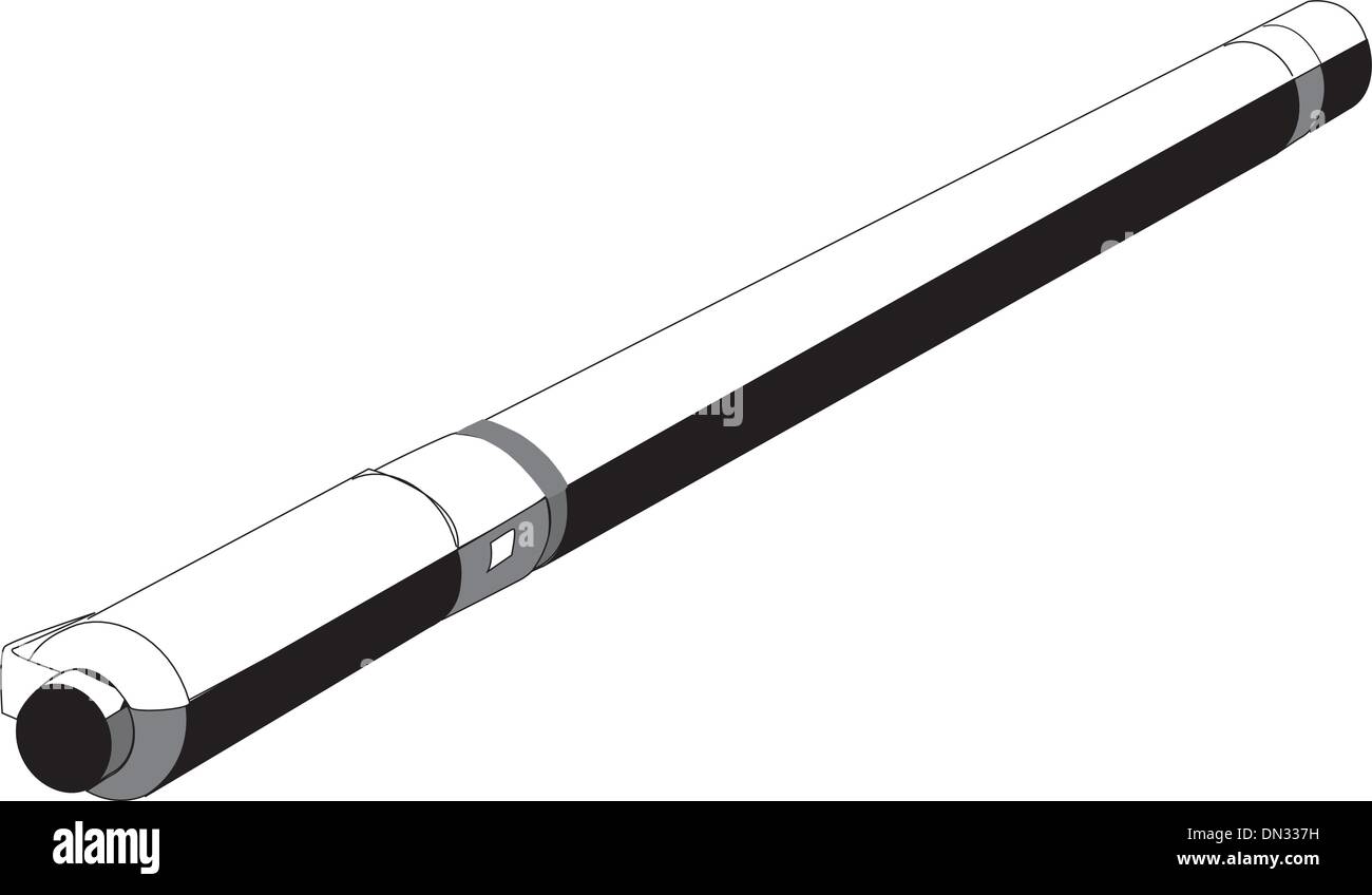 Steel point pen Stock Vector Images - Alamy