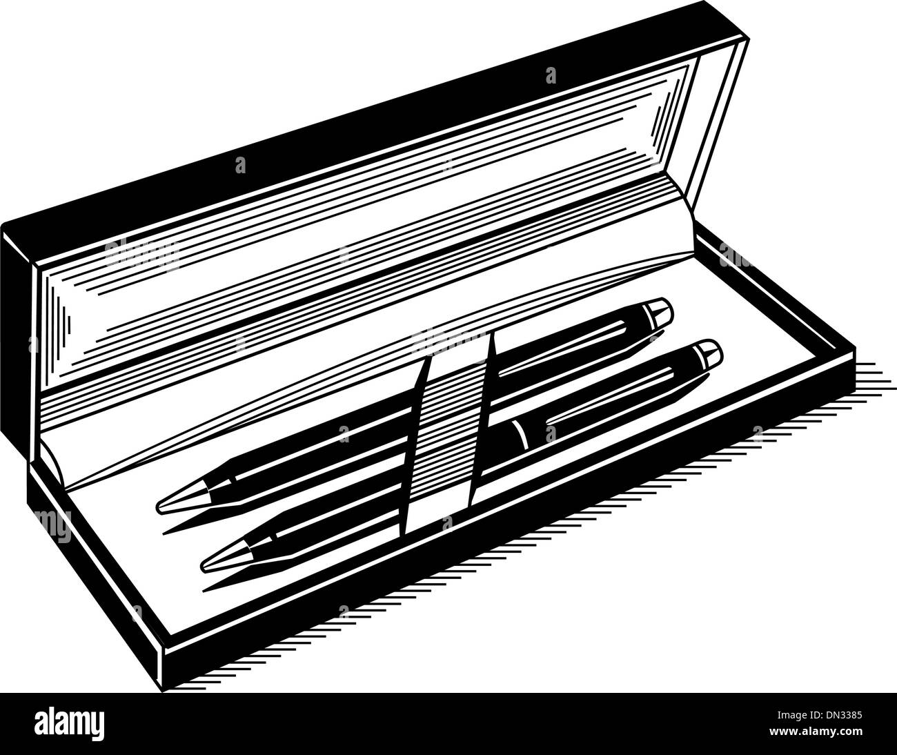 Steel pens Stock Vector Images - Alamy