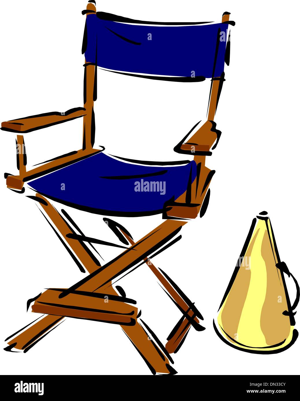 Film director chair camera hi-res stock photography and images - Alamy