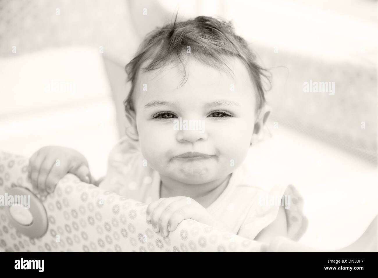 Silly Baby Face Stock Photo - Alamy