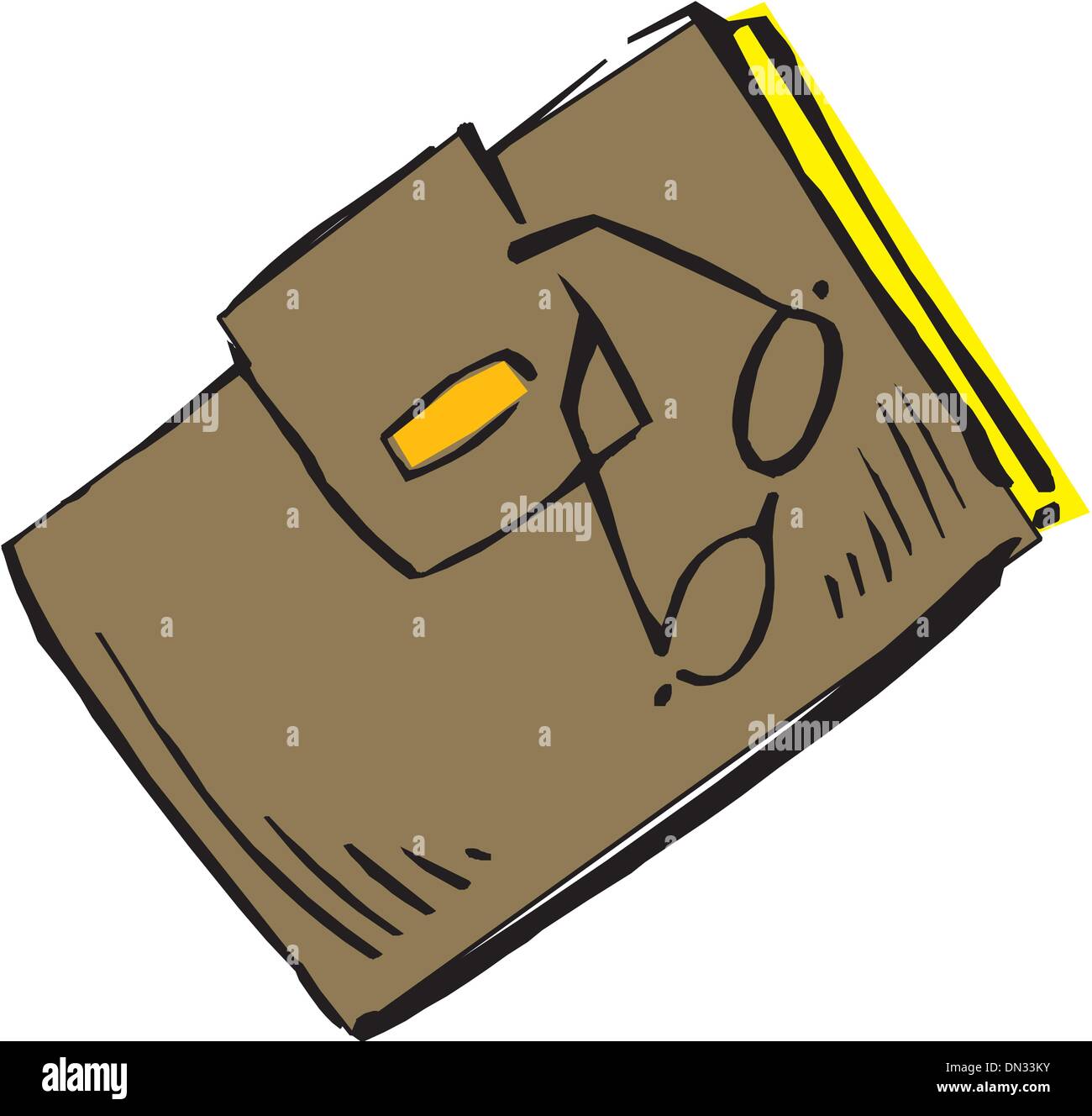 File folder tab Stock Vector Images - Alamy