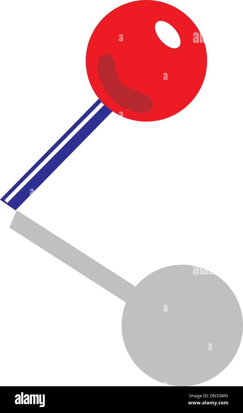 Vector push pin Stock Vector Image & Art - Alamy