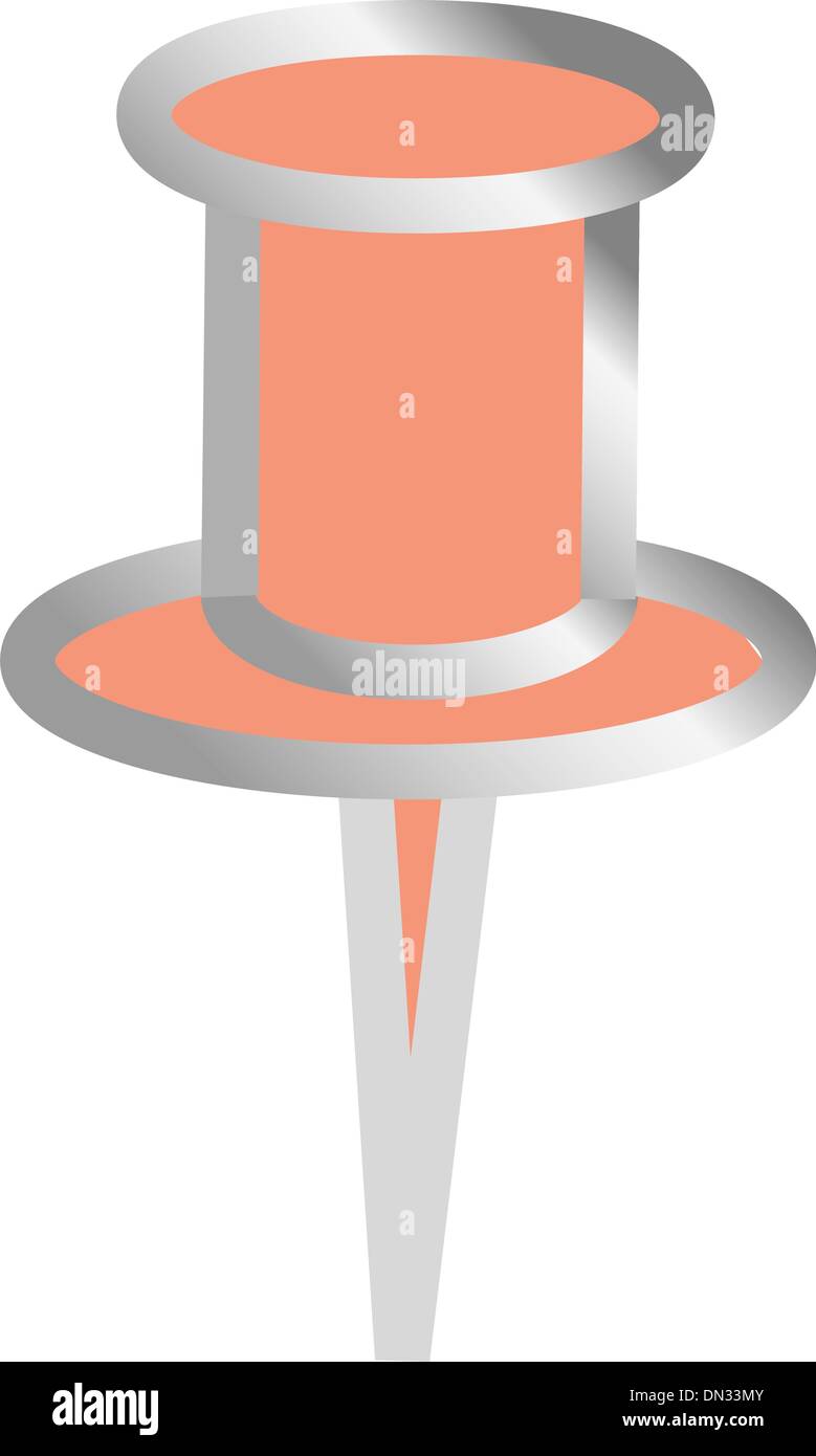 Vector push pin Stock Vector Image & Art - Alamy