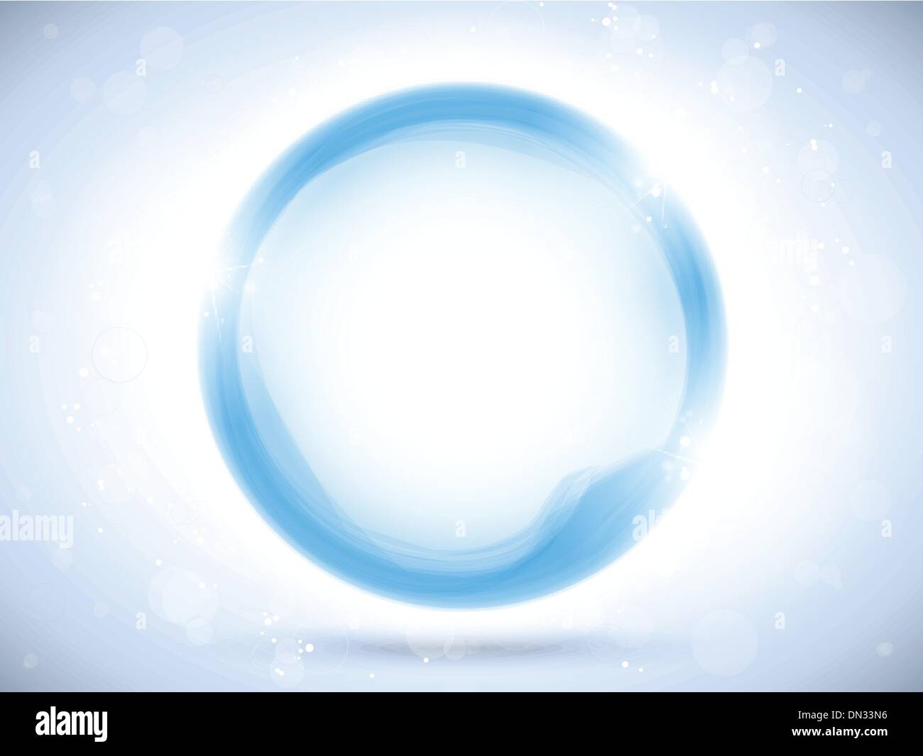 Modern Blue Circle Glowing Effects Stock Vector Image & Art - Alamy