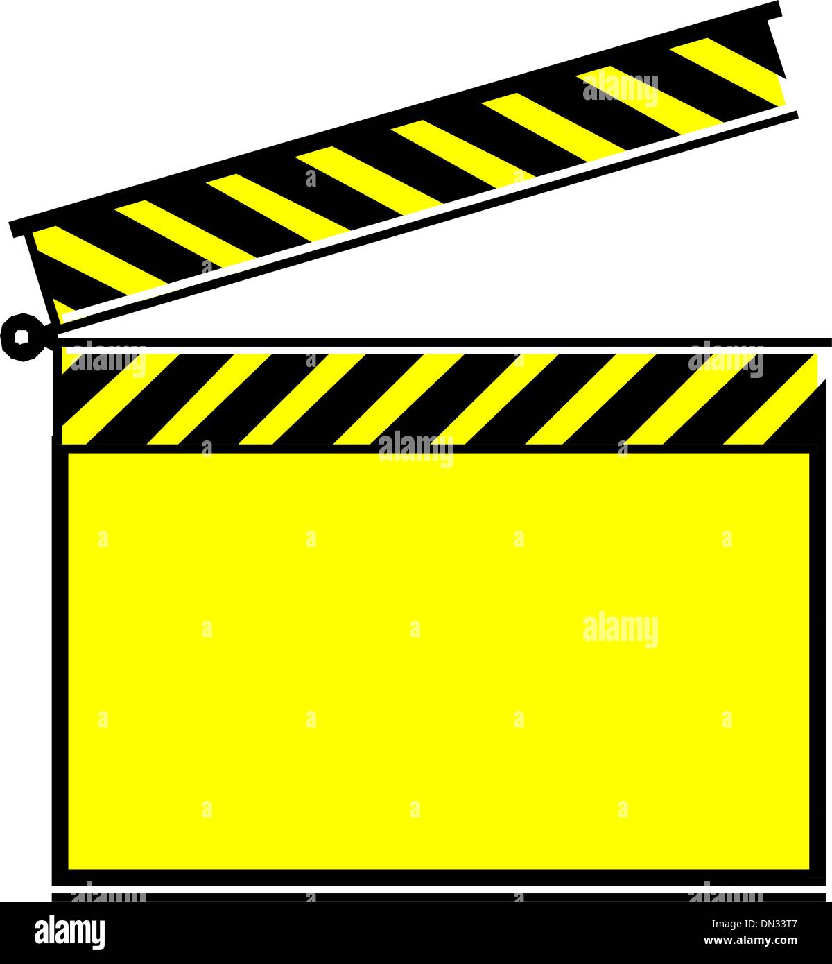 Movie clapper board Stock Vector Image & Art - Alamy