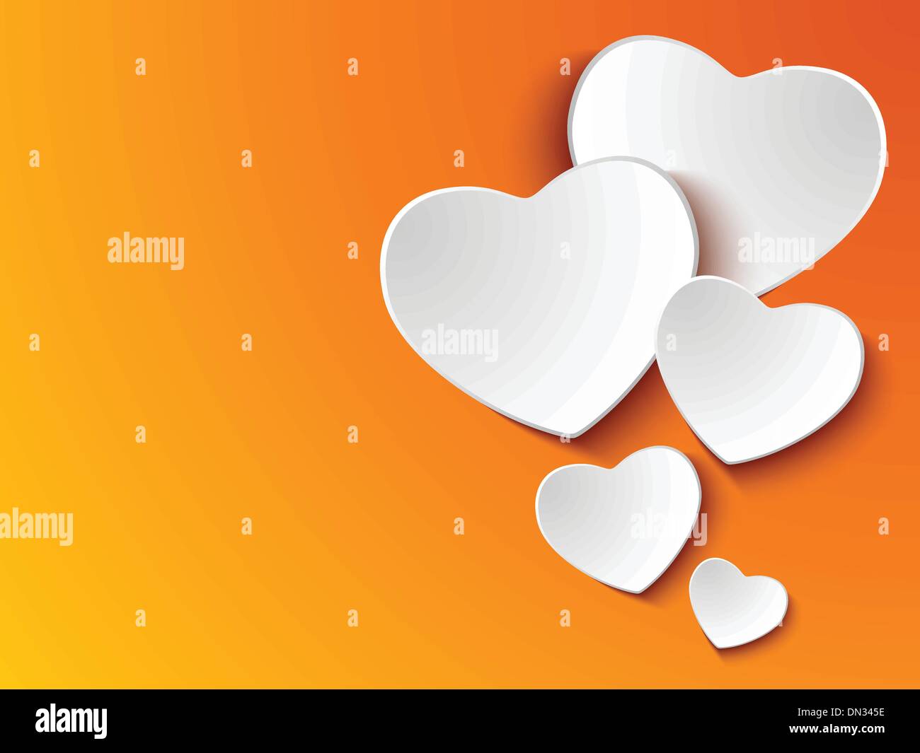 Yellow heart symbol on Stock Vector Images - Alamy