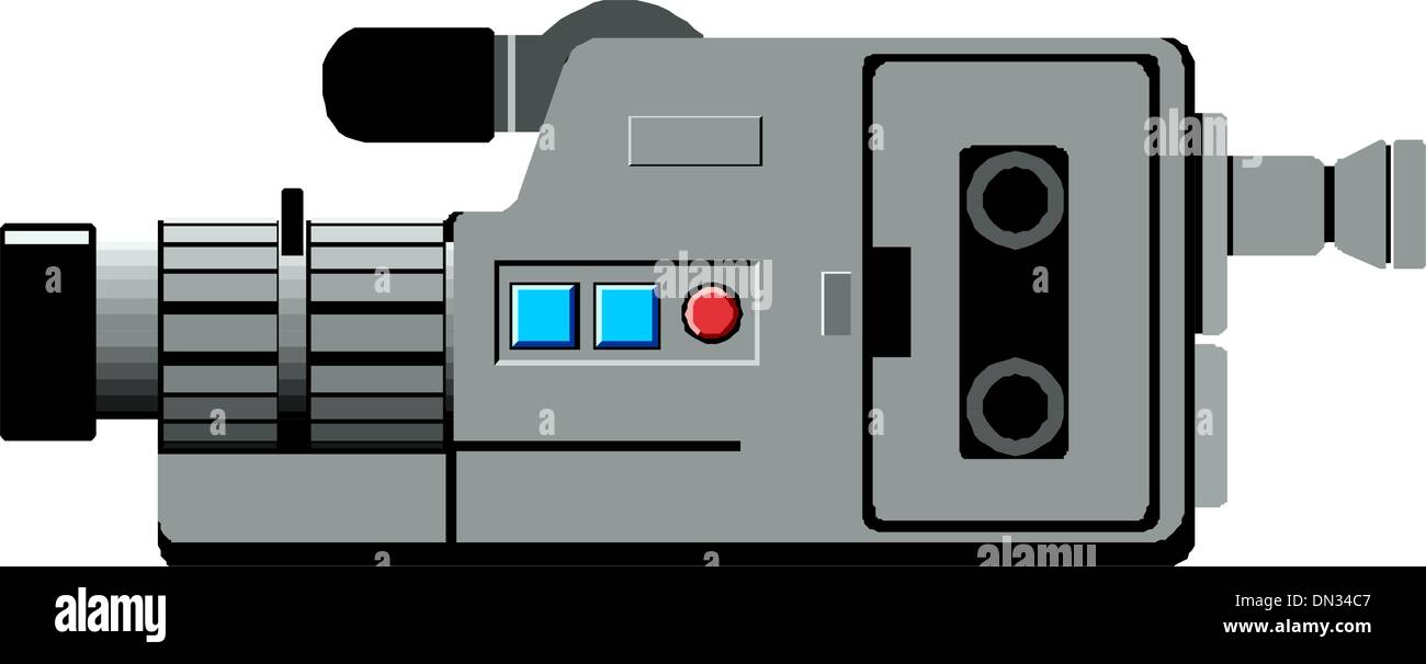 Video camera vector Stock Vector Image & Art - Alamy