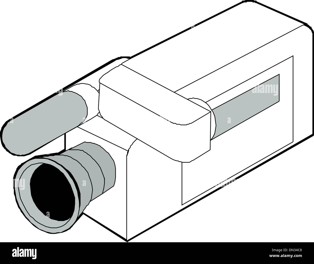 Video camera vector Stock Vector Image & Art - Alamy