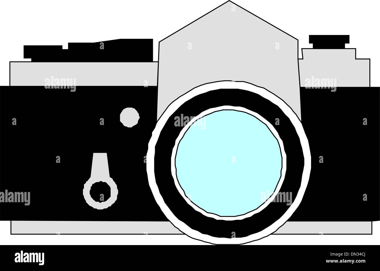 Professional slr camera Stock Vector Image & Art - Alamy