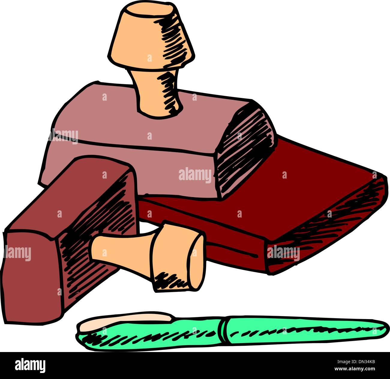 Signature stamp Stock Vector Images - Alamy